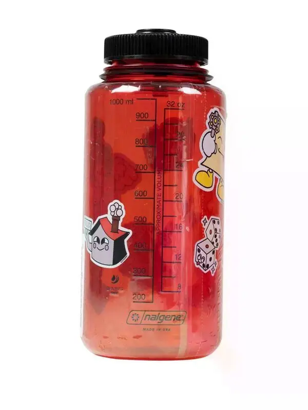 Supreme X Nalgene Characters Water Bottle - Red