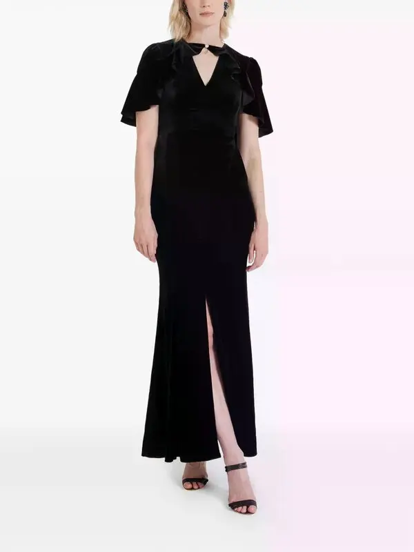 TEMPERLEY LONDON Ashcombe Velvet Midi Dress