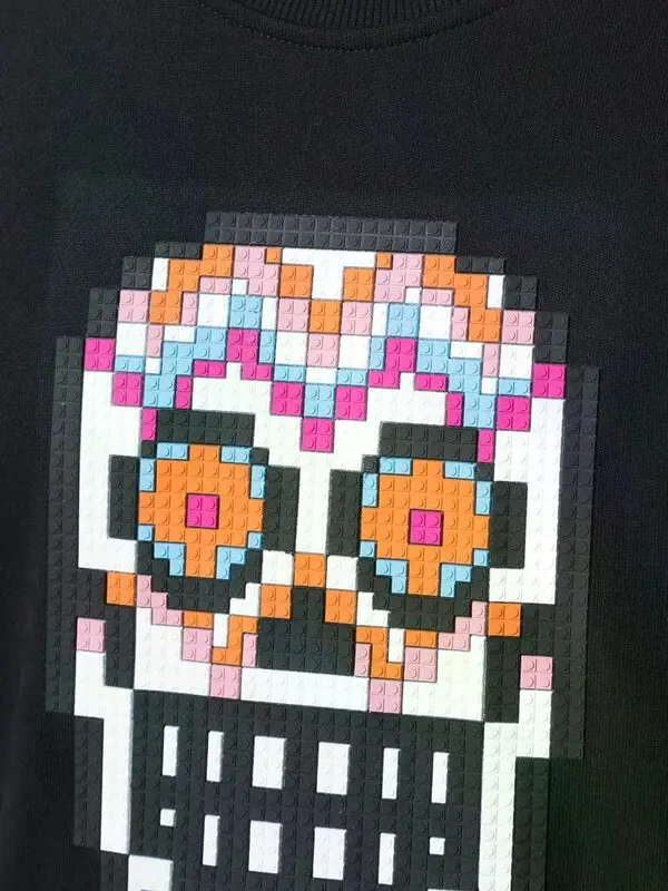 MOSTLY HEARD RARELY SEEN 8-BIT Muertos Skull Sweatshirt