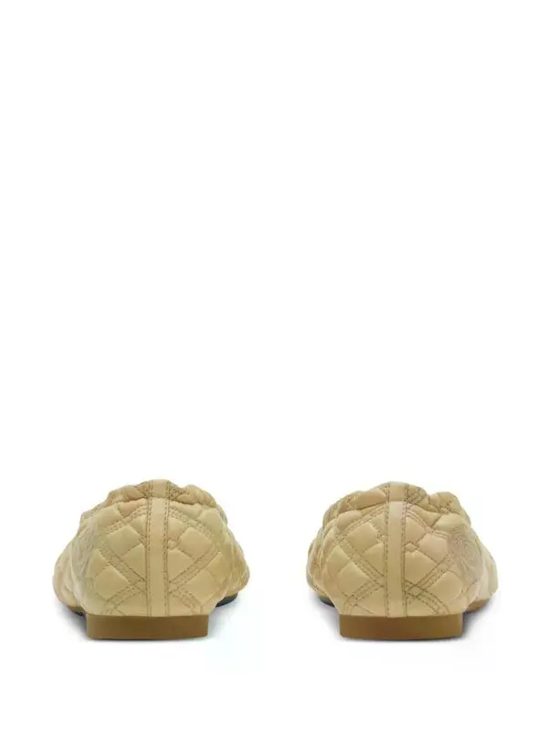 Burberry Quilted Lambskin Ballerina Flats