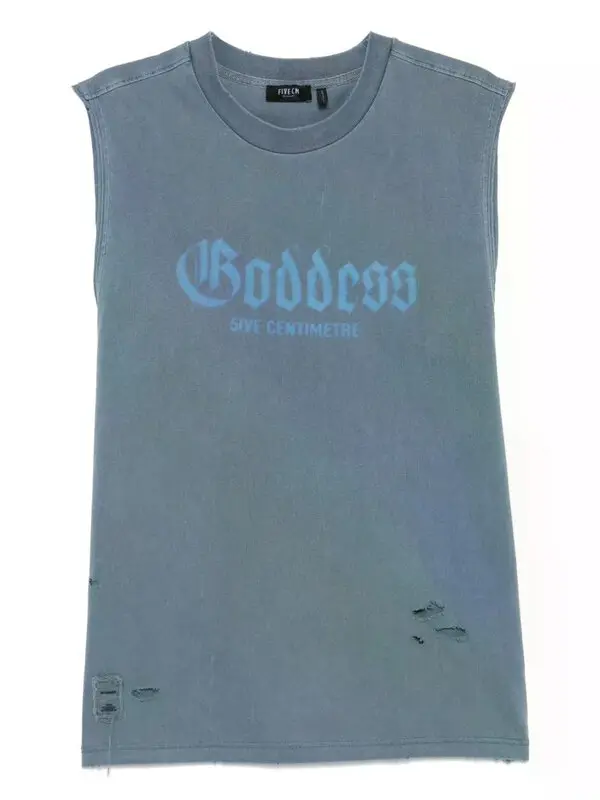 FIVE CM Graphic-print Vest
