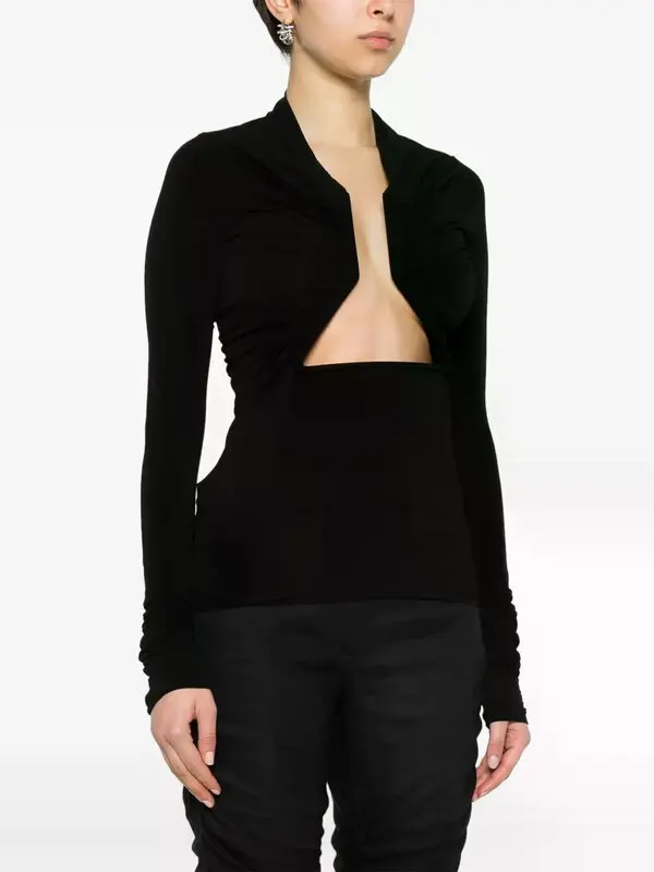 Rick Owens Prong Cut-out Top