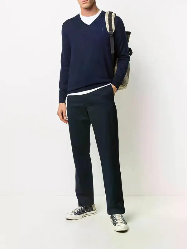 Polo Ralph Lauren Straight-leg Mid-rise Chinos - Blue