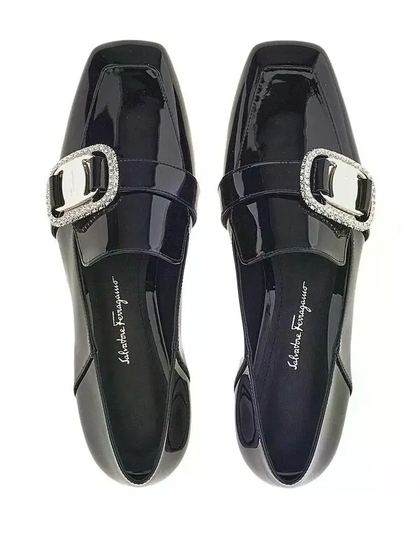 FERRAGAMO Vara Chain Loafers