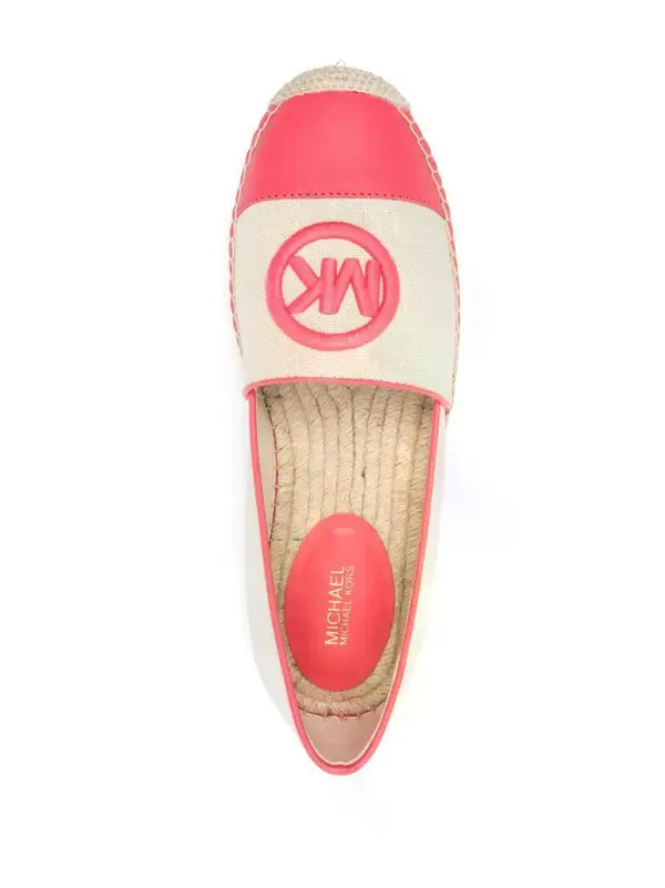 Michael Kors Monogram-embroidered Espadrilles
