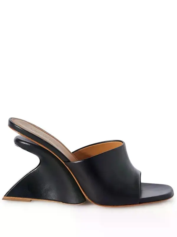 Off-White Jug Wedge-heel Leather Sandals