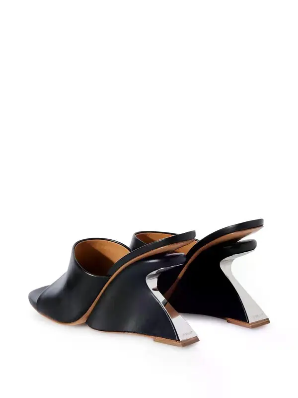 Off-White Jug Wedge-heel Leather Sandals