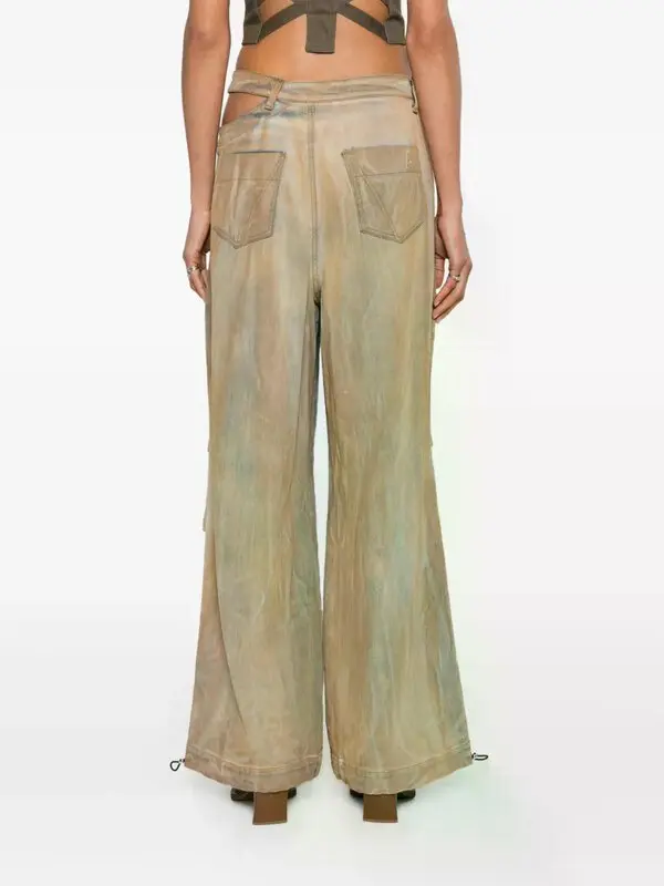 ANDREĀDAMO High-waist Cargo Jeans