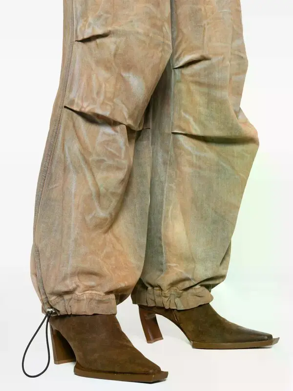 ANDREĀDAMO High-waist Cargo Jeans