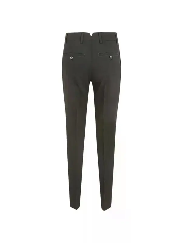 AMI Paris Crepe Tapered-leg Trousers