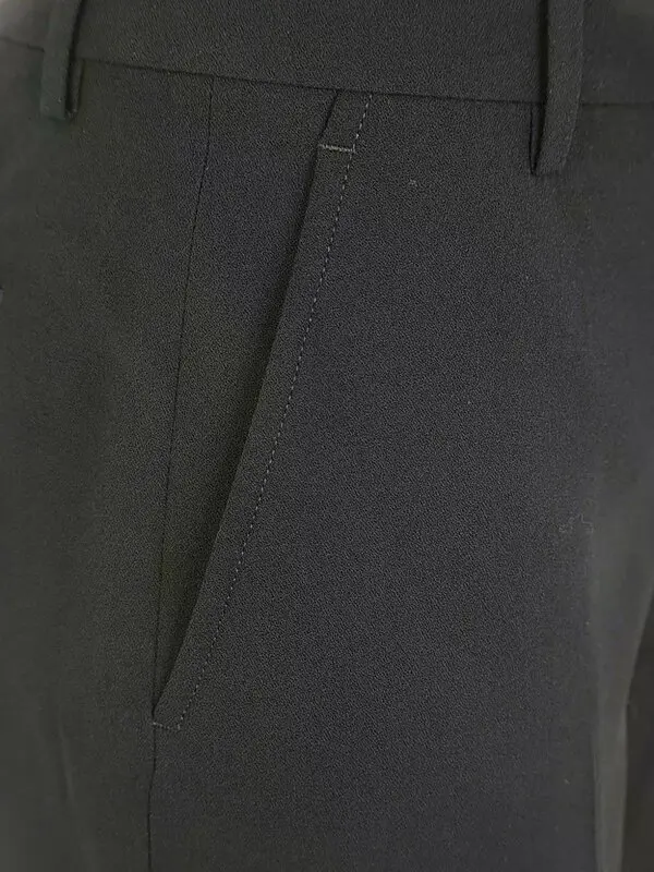 AMI Paris Crepe Tapered-leg Trousers