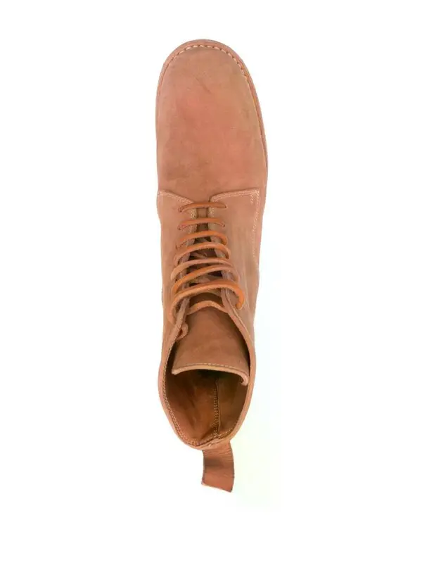 Guidi Leather Lace-up Combat Boots