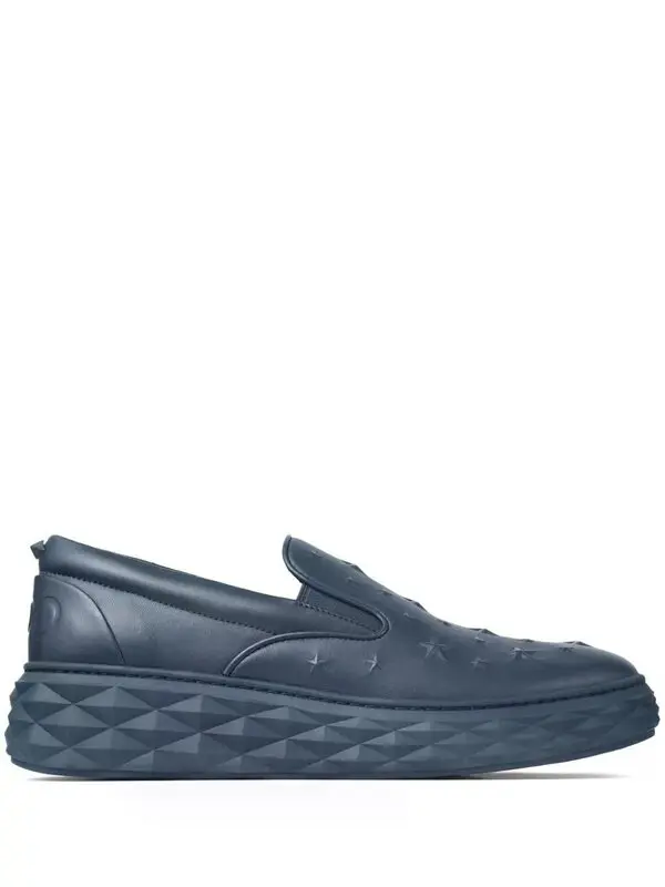 JIMMY CHOO Diamond Slip-on Sneakers