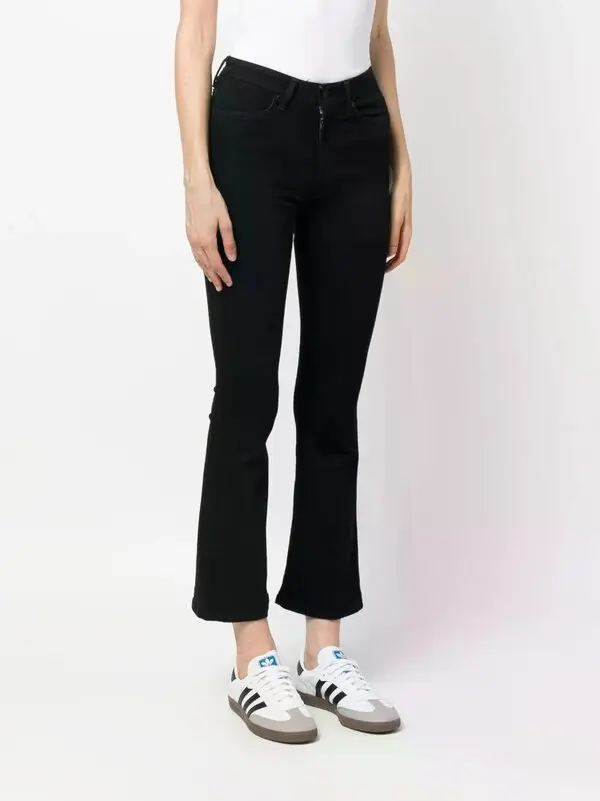 DONDUP Logo-plaque Flared Jeans