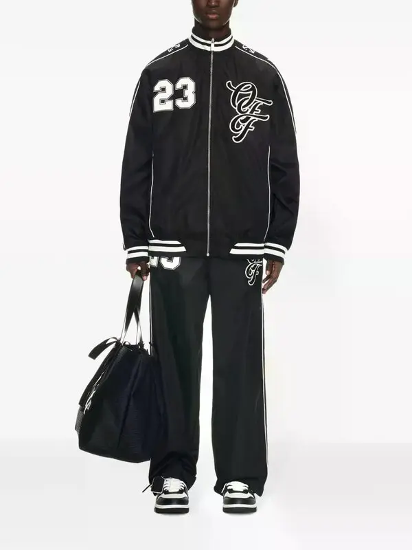 Off-White Varsity-patch Bomber Jacket