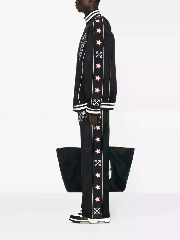 Off-White Varsity-patch Bomber Jacket