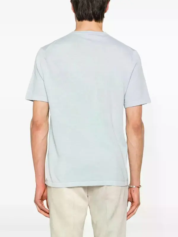 Michael Kors Round-neck Ribbed-knit T-shirt