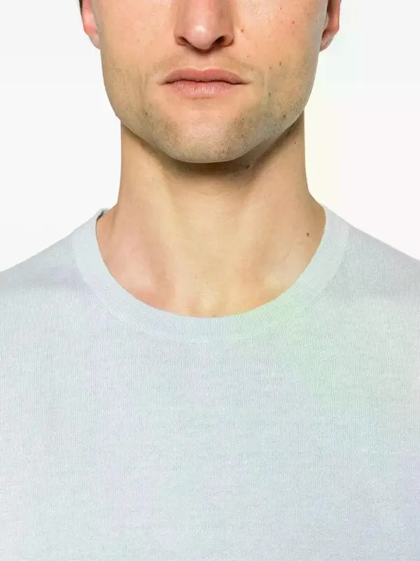 Michael Kors Round-neck Ribbed-knit T-shirt