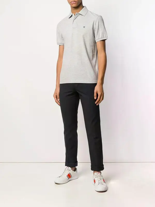 HACKETT LONDON Embroidered Logo Polo T-shirt
