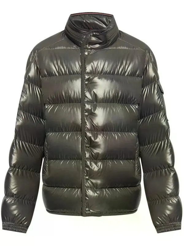 Moncler Gourette Mock-neck Puffer Jacket - Grey
