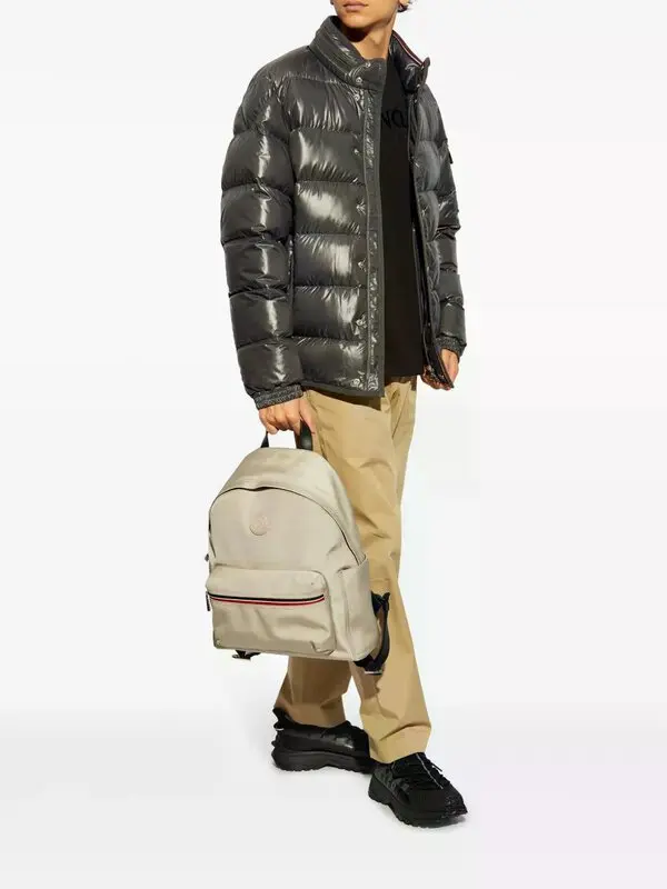 Moncler Gourette Mock-neck Puffer Jacket - Grey