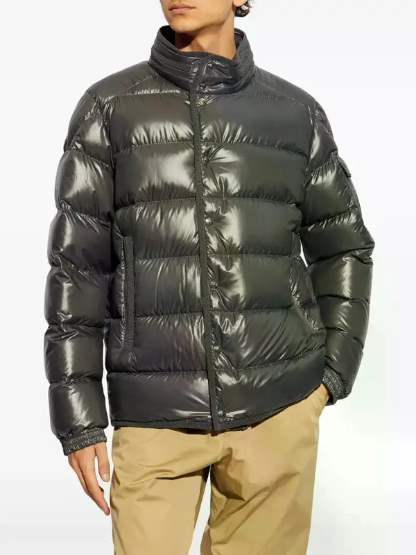 Moncler Gourette Mock-neck Puffer Jacket - Grey
