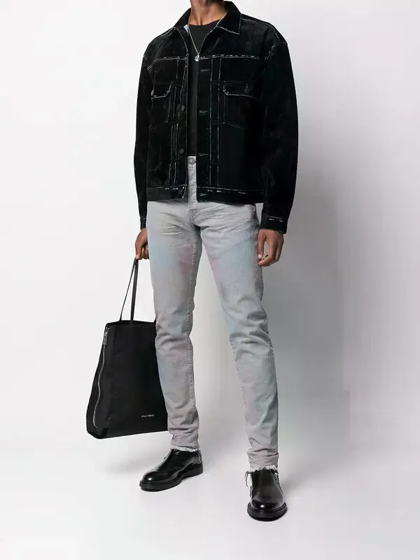 John Elliott The Cast 2 Mid-rise Straight-leg Jeans - Grey