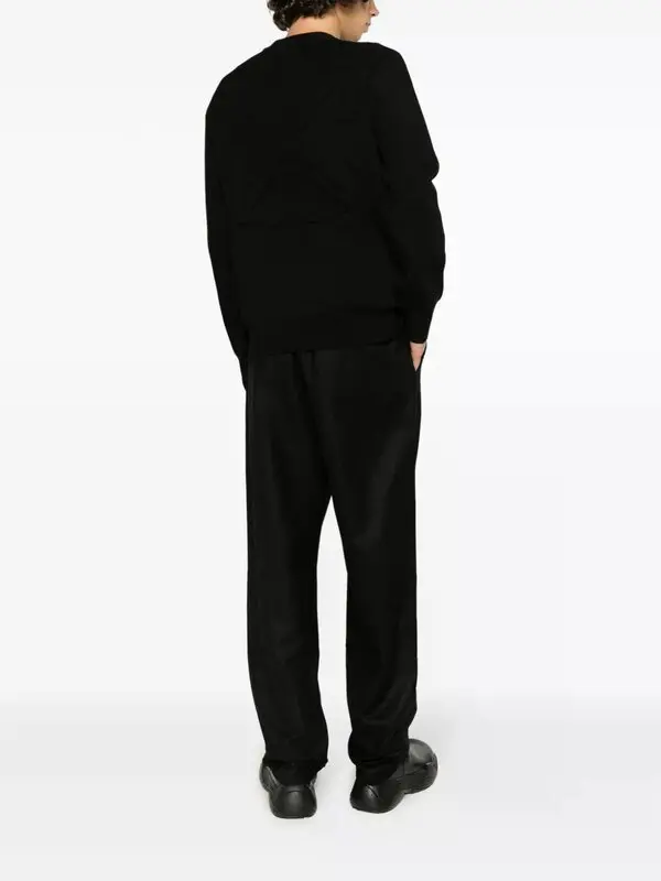 Off-White Arrows Motif Cotton Sweatshirt - Black