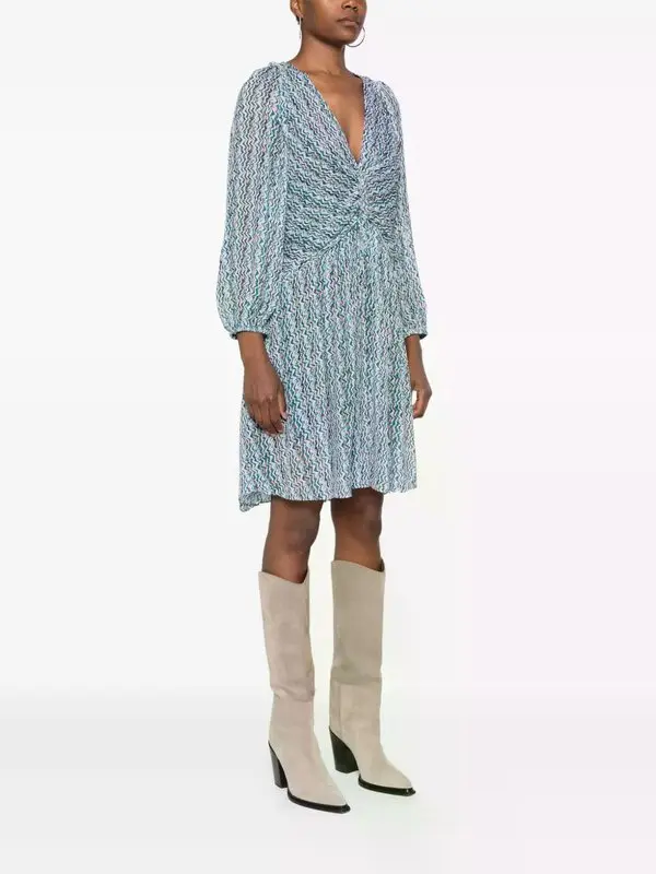 IRO PARIS Ruline Mini Dress - Blue