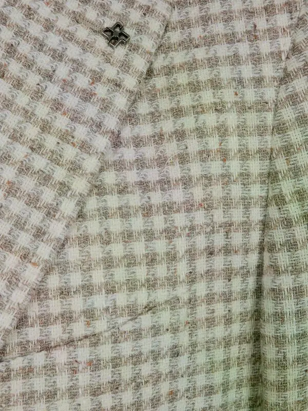 Tagliatore Checked Blazer - Neutrals