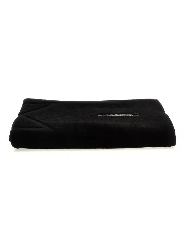 Rick Owens Pentagram Beach Towel - Black