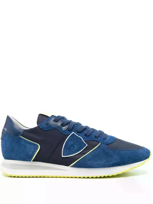 Philippe Model Tropez Lace-up Sneakers - Blue