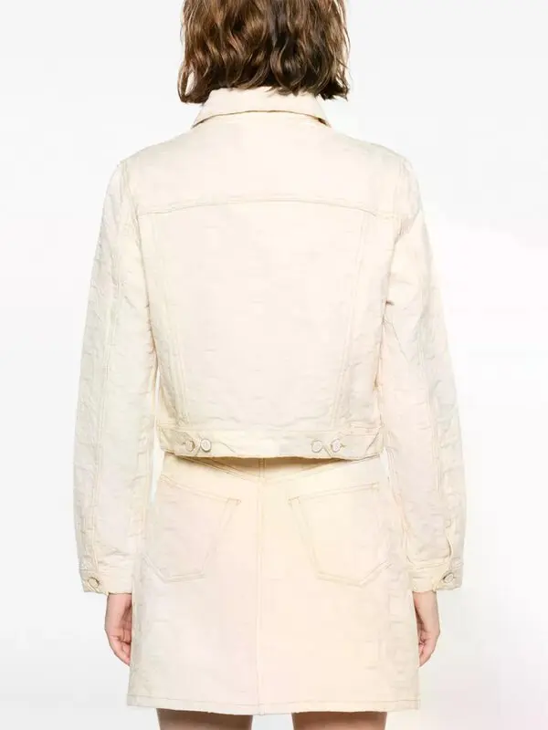 Casablanca Cropped Denim Jacket
