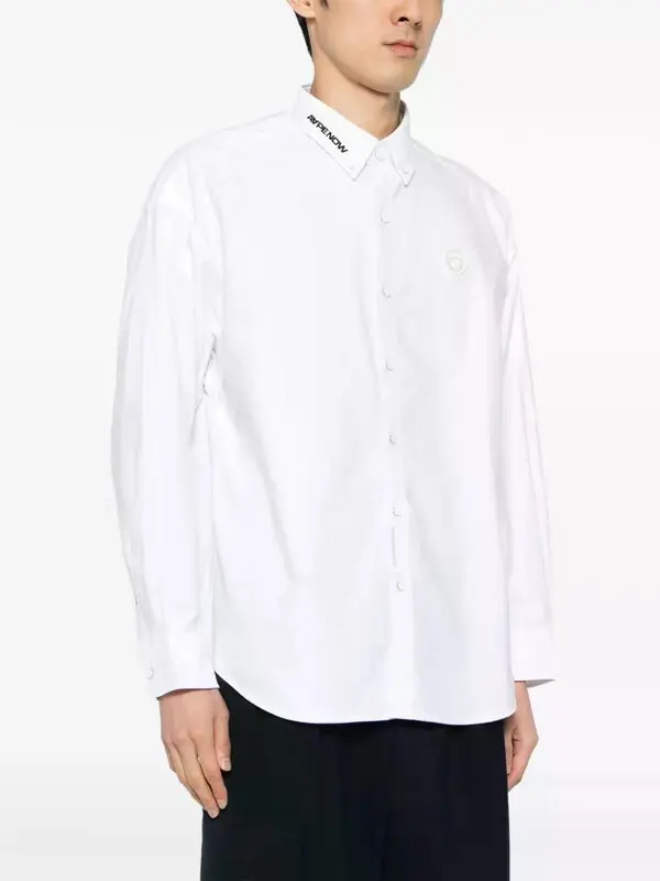 AAPE BY *A BATHING APE Logo-patched Shirt