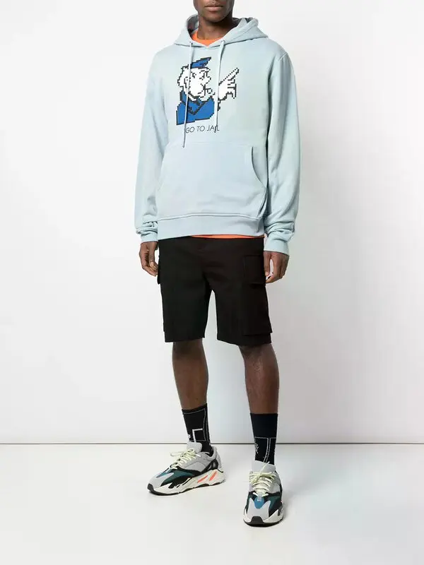 MOSTLY HEARD RARELY SEEN 8-BIT Whistler Printed Hoodie