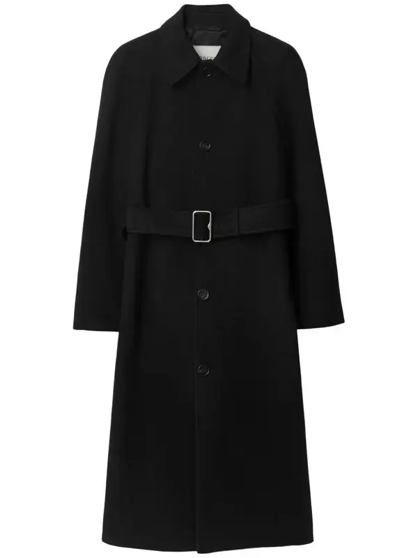 Burberry Belted Wool Coat