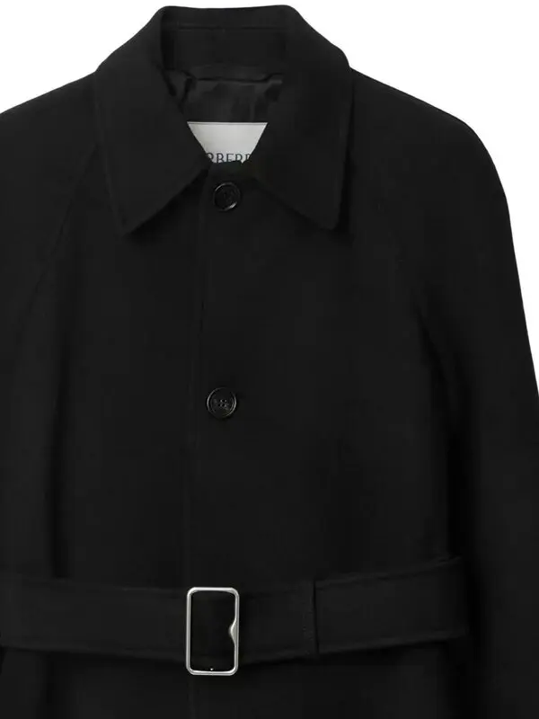 Burberry Belted Wool Coat
