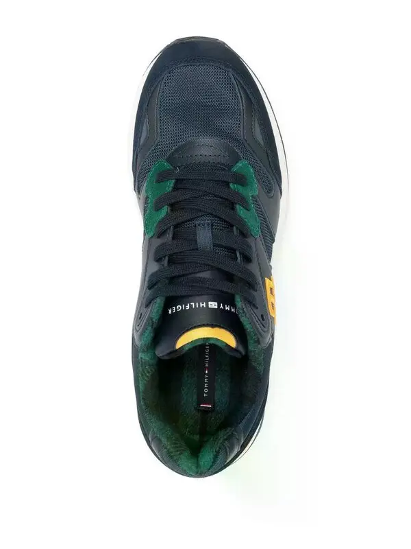 Tommy Hilfiger Logo-embroidered Lace-up Sneakers