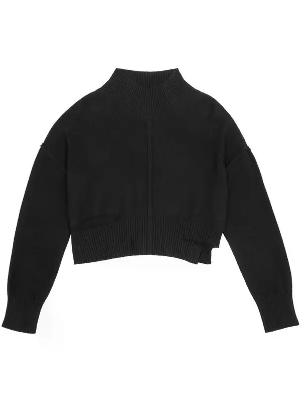 MAISON MARGIELA High-neck Cut-out Jumper