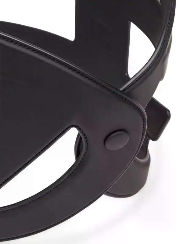 DIESEL® B-cage-d Faux-leather Belt
