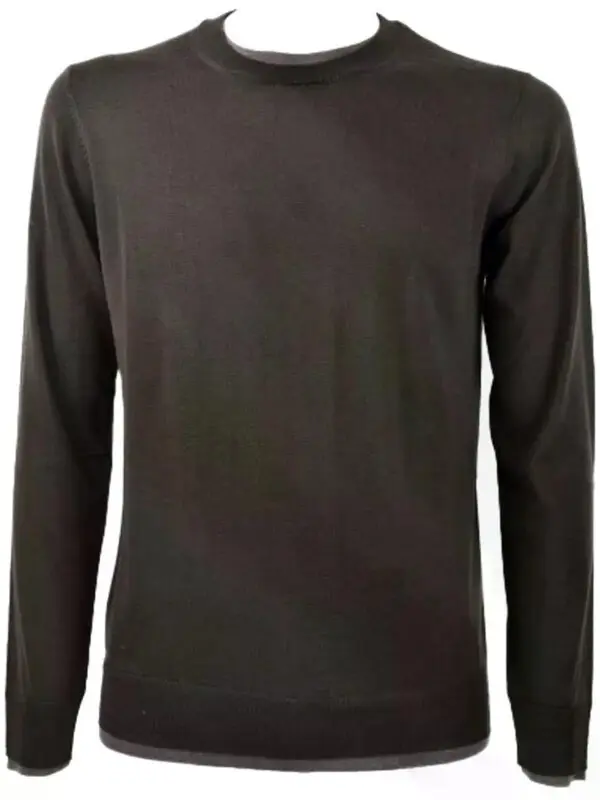 PAOLO PECORA Wool Crew Neck Sweater