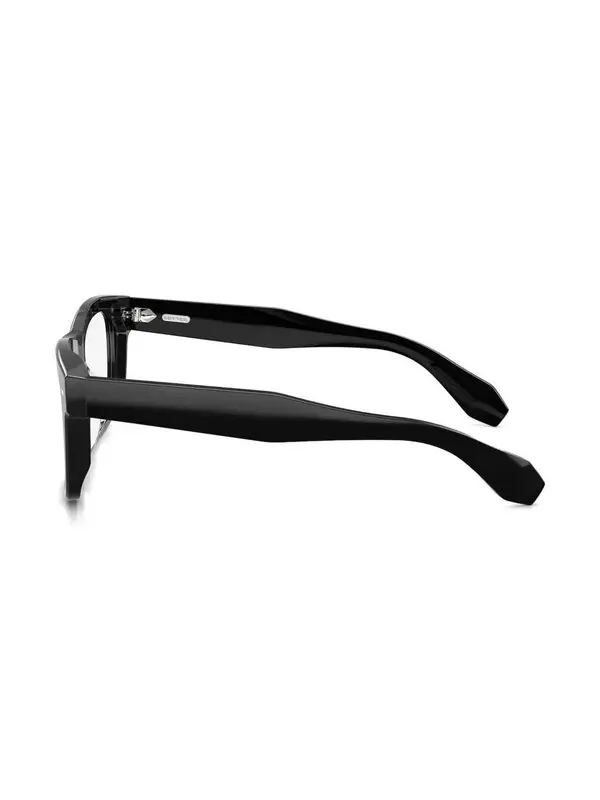 Oliver Spencer N04 Square Frame Glasses - Black