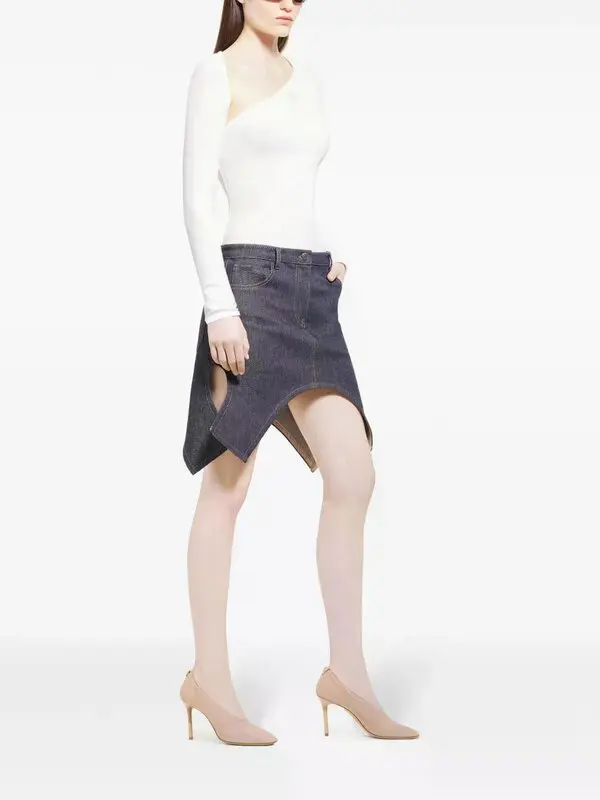 COURREGES Asymmetric Mini Skirt
