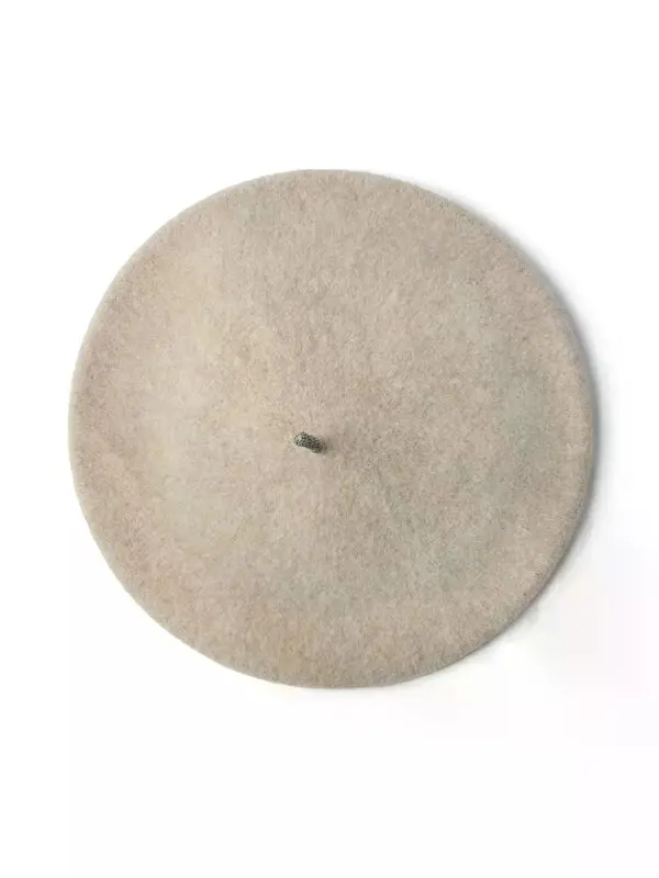 Brunello Cucinelli Wool Beret - Neutrals