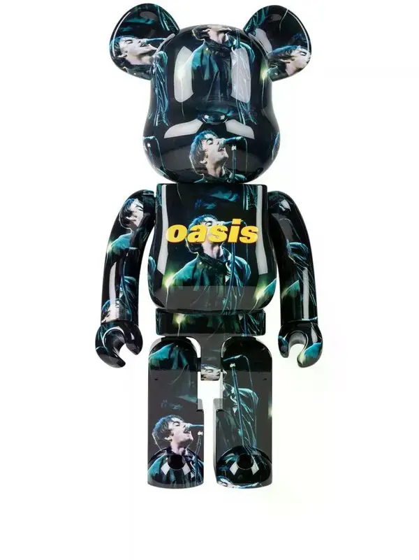 MEDICOM TOY X Oasis Knebworth 1996 Be@rbrick Figure - Blue