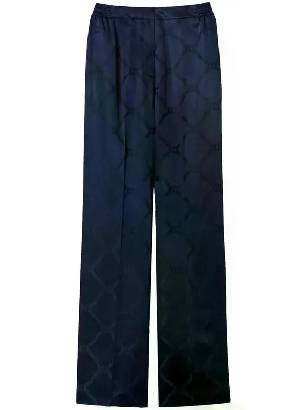 TWINSET T-jacquard Palazzo Pants