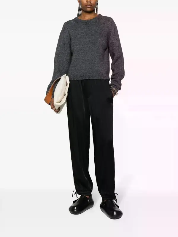 JIL SANDER High-waisted Tapered-leg Trousers