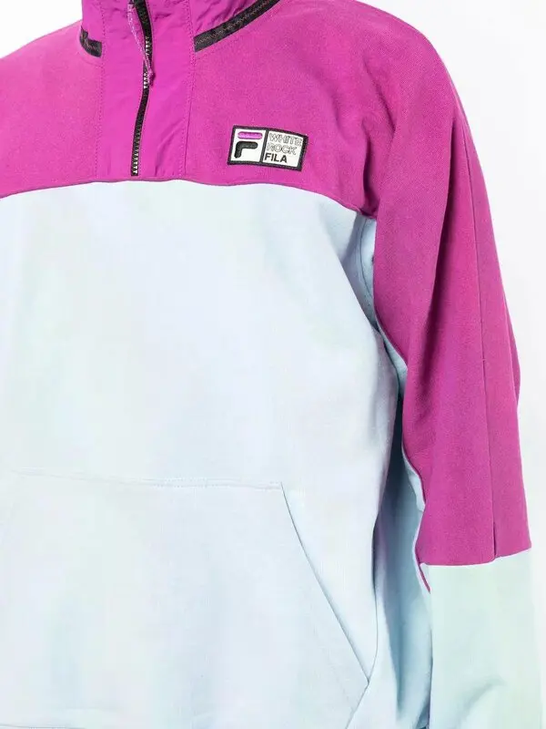FILA Logo-patch Half-zip Sweater