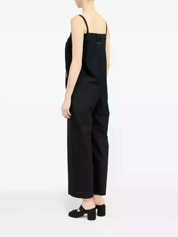 MAISON MARGIELA Single-stitch Logo Playsuit