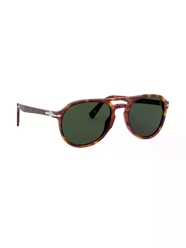 Persol Round-frame Sunglasses - Brown